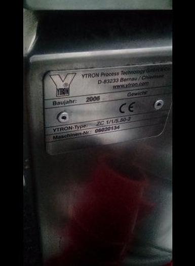 Used Sold Ytron ZC Liquid Mixer at GlobePack Equipment