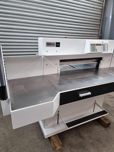 Used Ideal 7260 Paper Guillotine Program light guards for Sale in ...