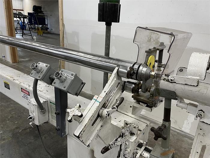 Used 120" APPLETON MENASHA 3" CORE CUTTER SEMI AUTOMATIC ...