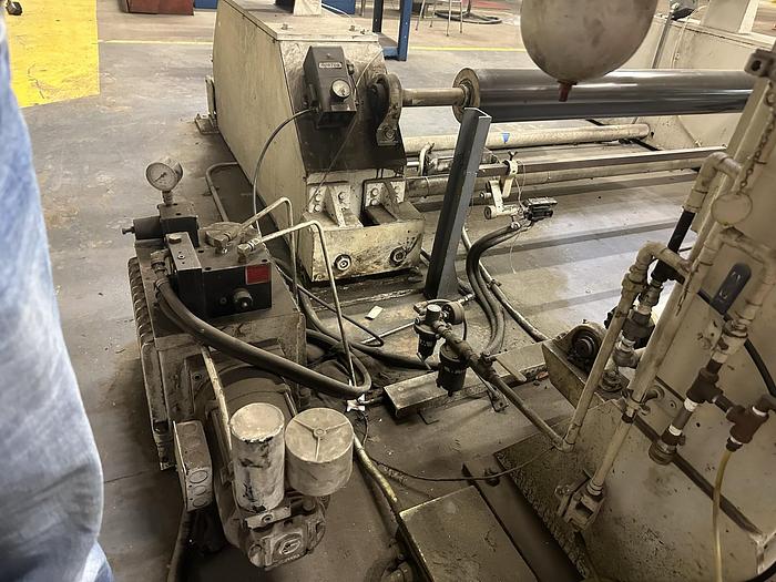 Used 60" SHAFTED UNWIND STAND WITH EDGE GUIDE for Sale at Glob...