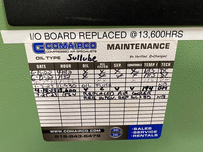Used 150 HP SULLAIR MODEL LS11009 AIR COMPRESSOR MANUFACTURED 2017 ...