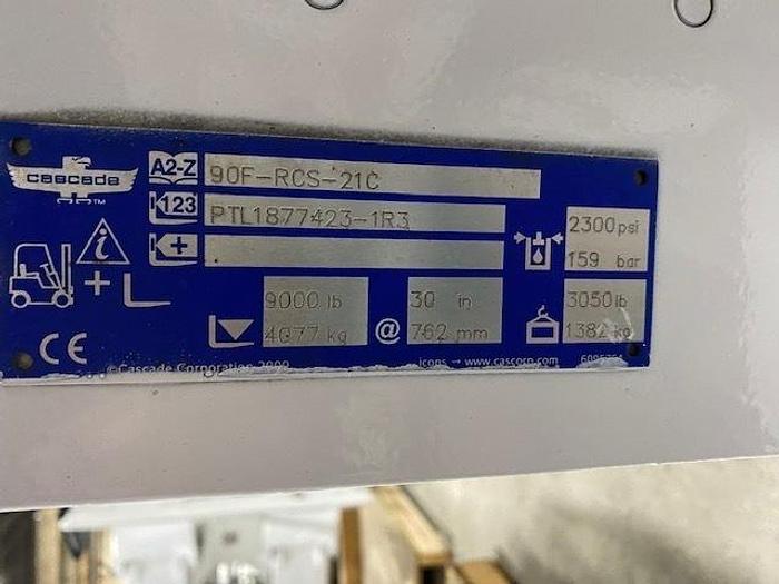 Used CASCADE 90F-RCS-21C 60" DIA. ROLL CLAMP CLASS IV for Sale...