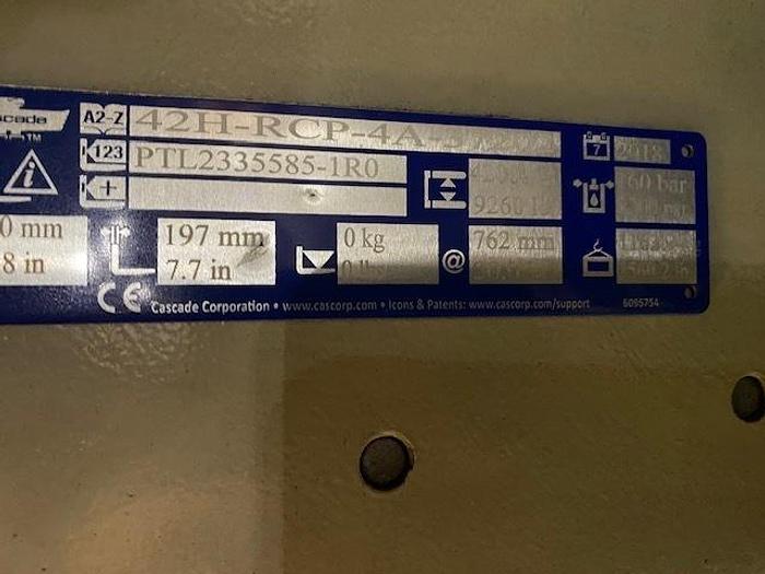 Used CASCADE 60" DIAMETER ROLL CLAMP 42H-RCP CLASS IV for Sale...