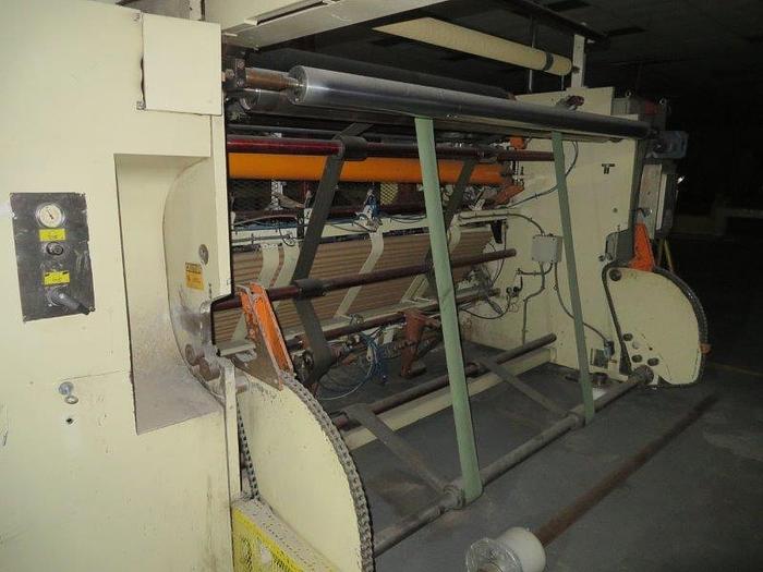 Used 106" PERINI 716B BATHROOM TISSUE LINE WITH VTP WRAPPER fo...