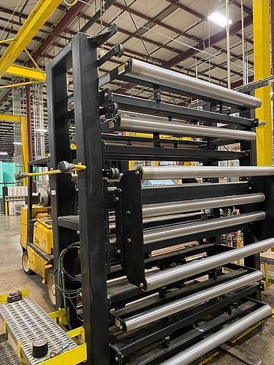 Used 62" CAMERON MODEL 608 DUPLEX CENTER SURFACE WINDER for Sa...