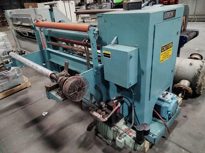 Used 42' WIDE ARROW MODEL 325-B42 DUPLEX SLITTER - SHEAR SLITTI...