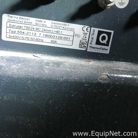 Used 2019 THERMO ELECTRON TSE24 MC EXTRUSION LINE 24MM for Sale at ...