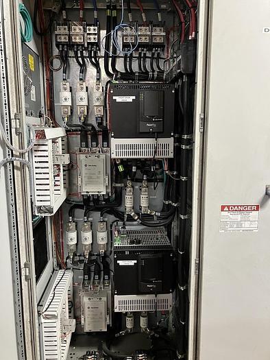 Used 102" LANGSTON TWO DRUM SLITTER REWINDER MAX DIAMETER 72&q...