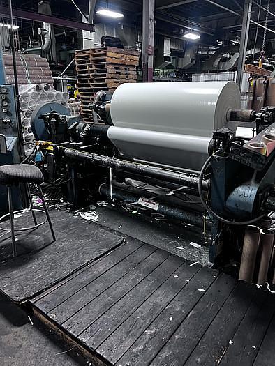 Used 62" CAMERON MODEL 608 DUPLEX CENTER SURFACE WINDER for Sa...