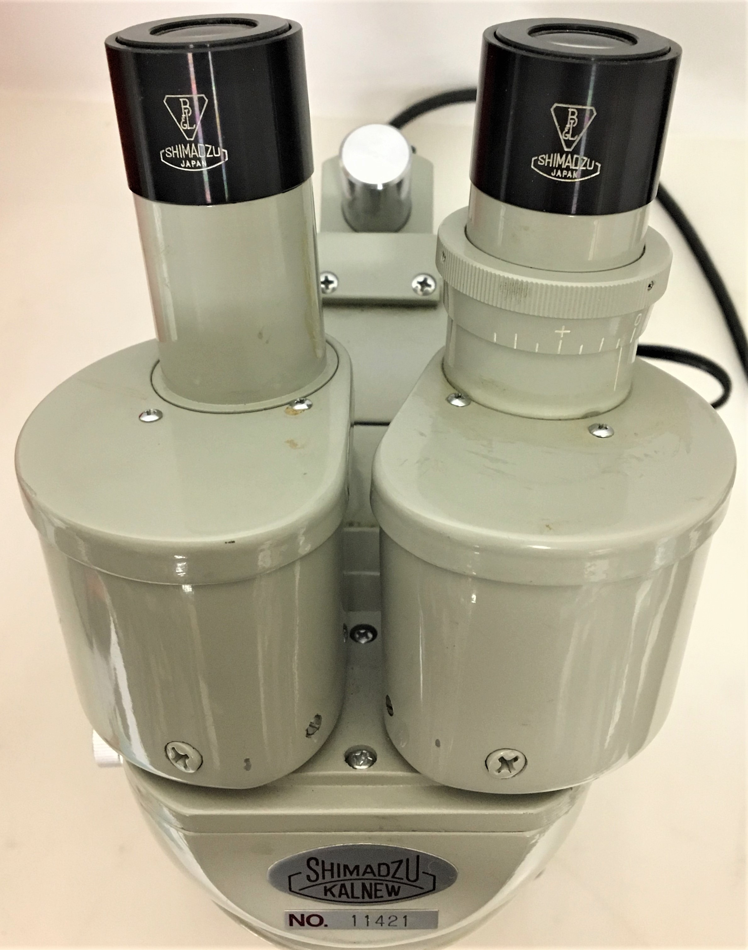 Used Shimadzu Kalnew Stereo Microscope - 20X/40X for Sale at Chemistry ...