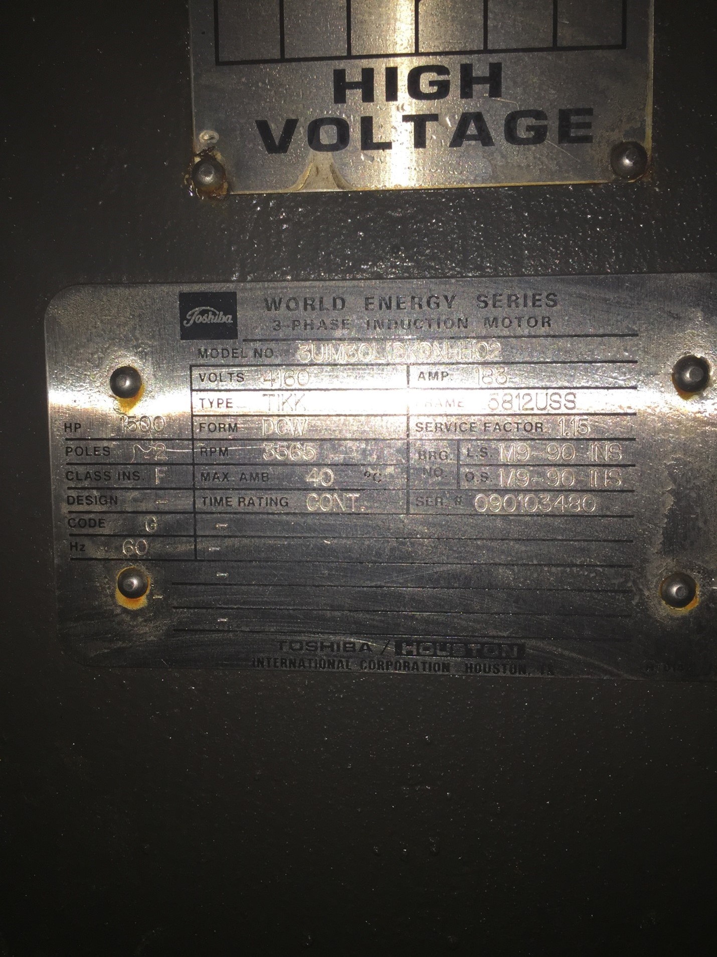 New 2009 Sulzer MSB Multistage Pump (1500 HP) for Sale in Houston,
