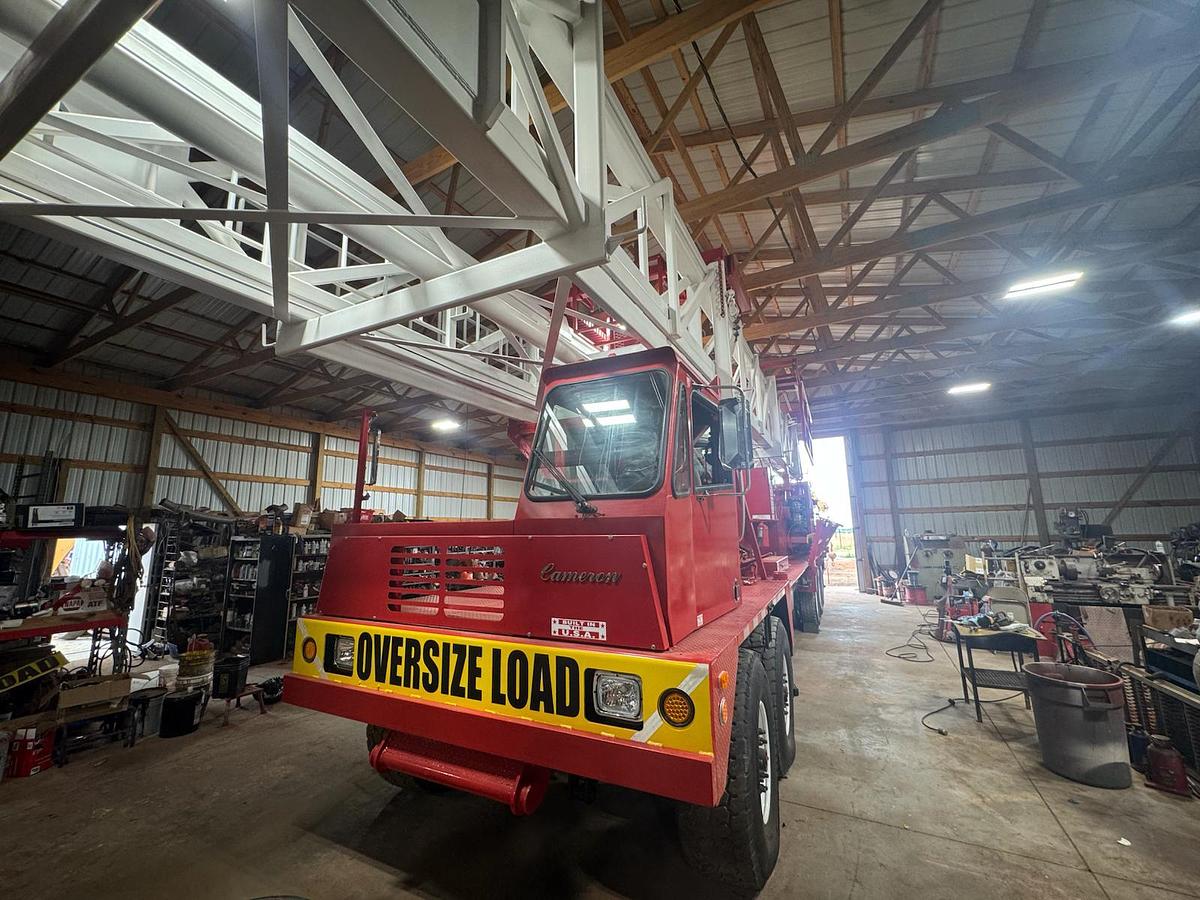 Refurbished Cameron 550 Workover Rig for Sale in Oklahoma City, Okl...