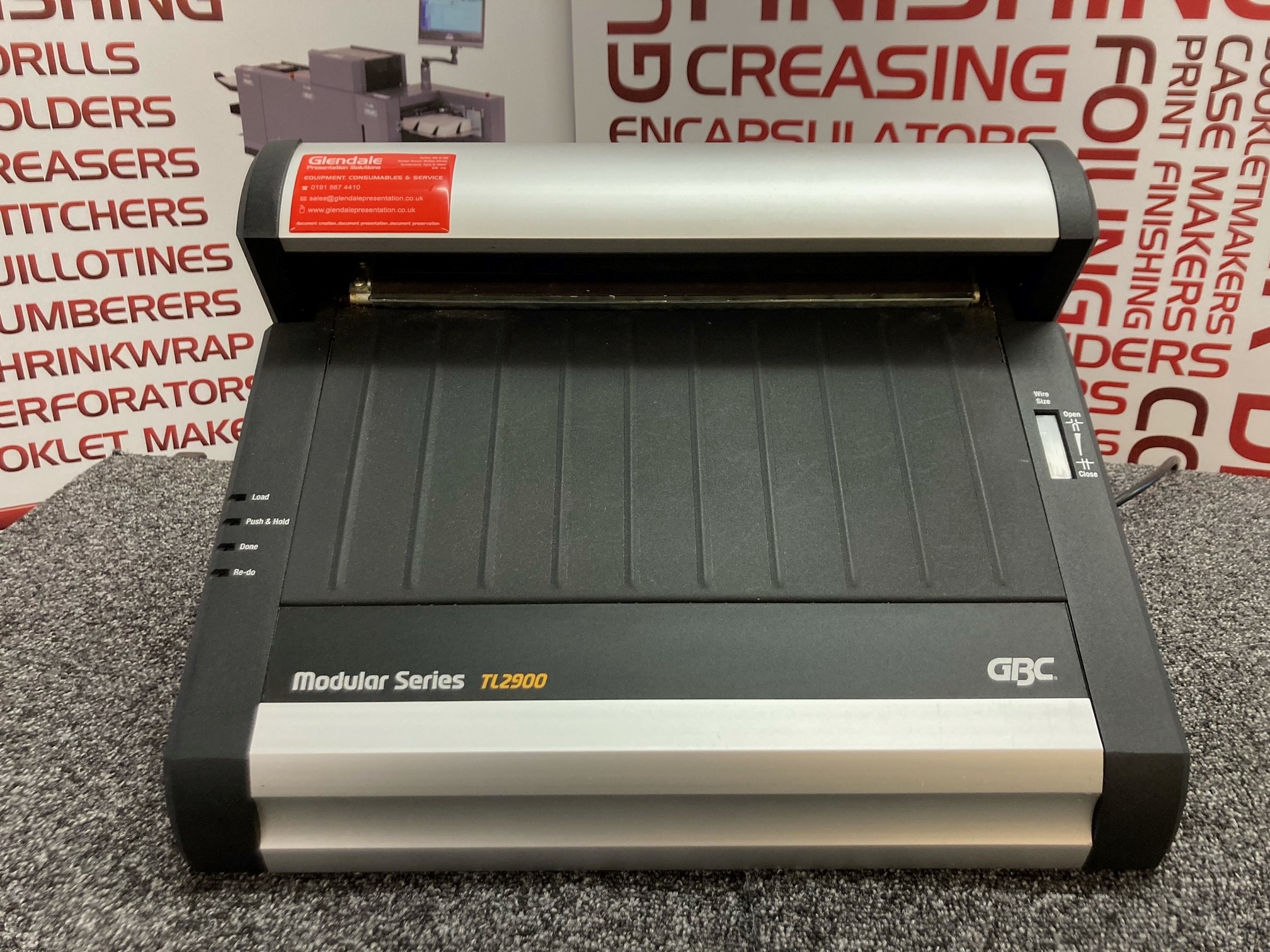 Refurbished Sold GBC TL2900 Wire Closer at Glendale Presentation Solutions