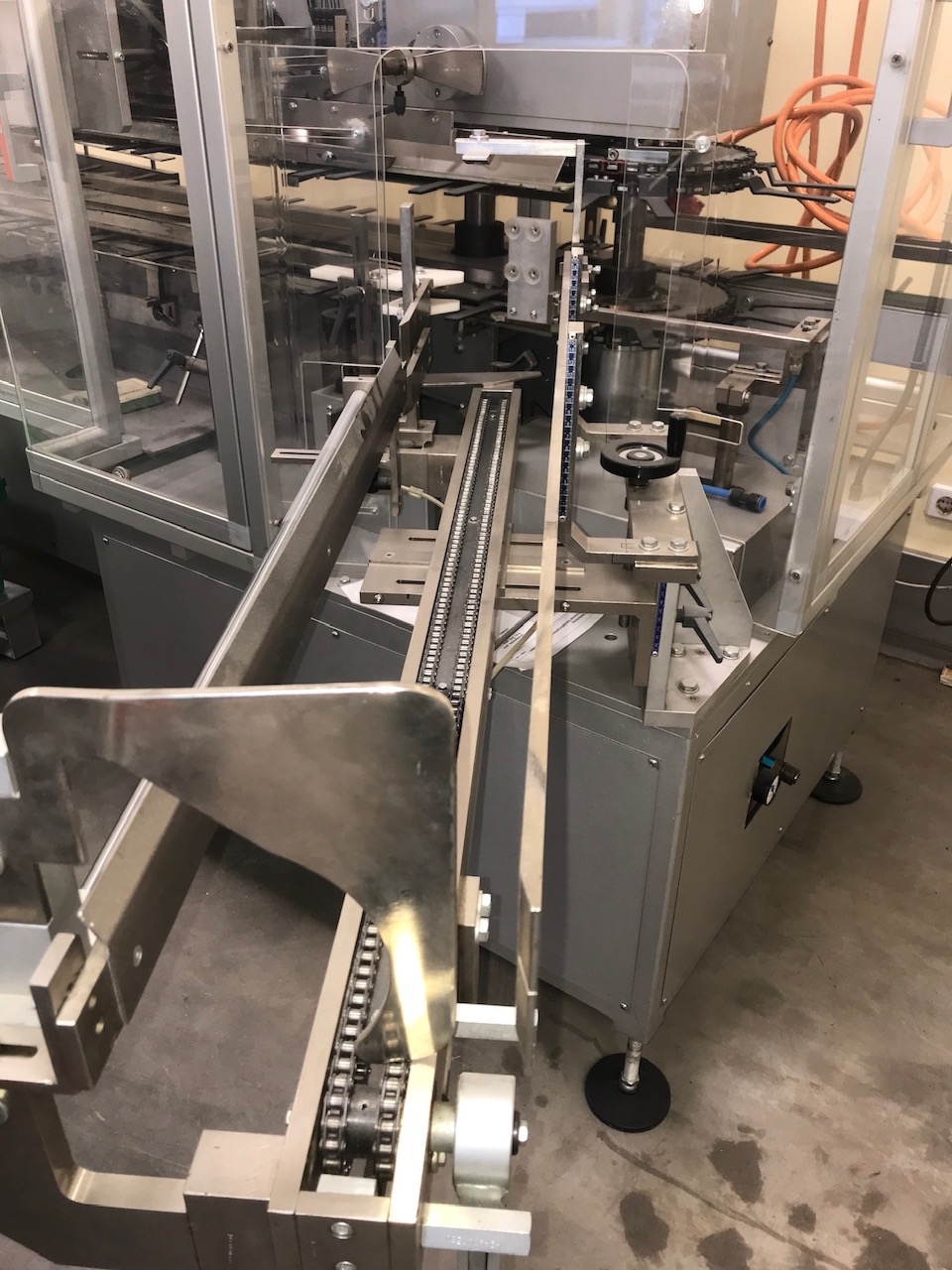 Used Sold ROMACO PROMATIC – Cartoning Machine – BIPAK S at MLTC-Europe