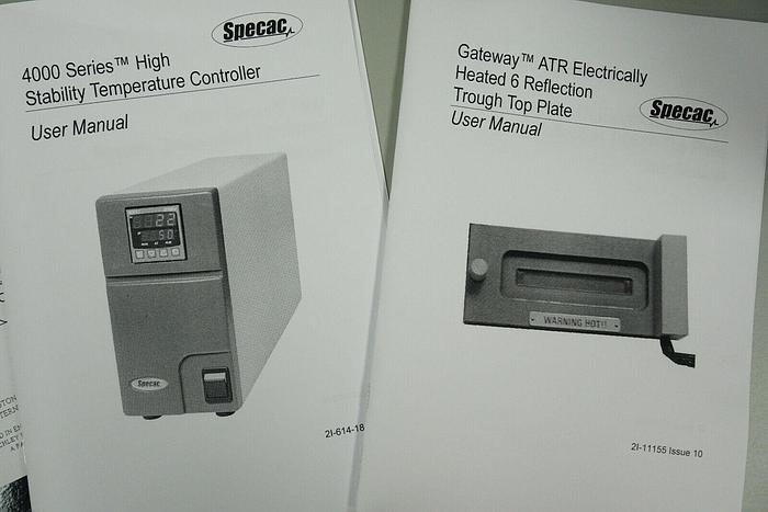 New Perkin Elmer L1272374 SPECAC ATR Gateway Heated HATR Top Plate ...