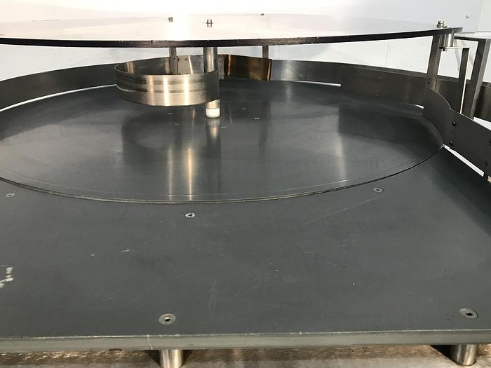 Used Sold 1160mm Diameter Rotary Infeed Table at GlobePack Equipment