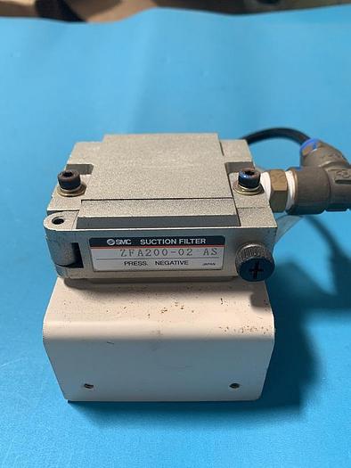 Used SMC Sunction Filter ZFA200-02 with Sunx Pressure Sensor DP-80 ...