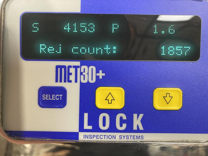 Used Sold Lock MET 30+ Metal Detector at GlobePack Equipment