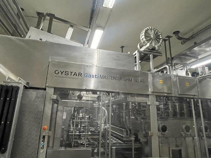 Used Gasti Aseptic Cup filler for Sale at Dairy Machinery UK