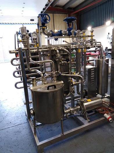 Used 4000 L/H Milk and Cheese Pasteuriser for Sale at Dairy Machine...