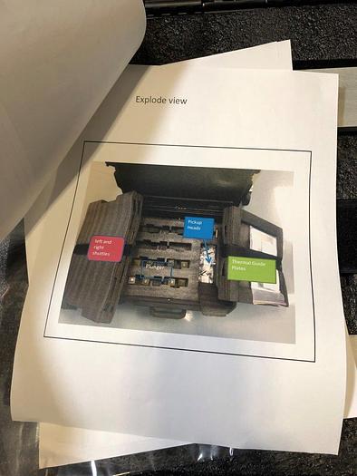 Used Delta Edge DE8000 20lds SOIC .300 WSO Test Handler Change Kit ...