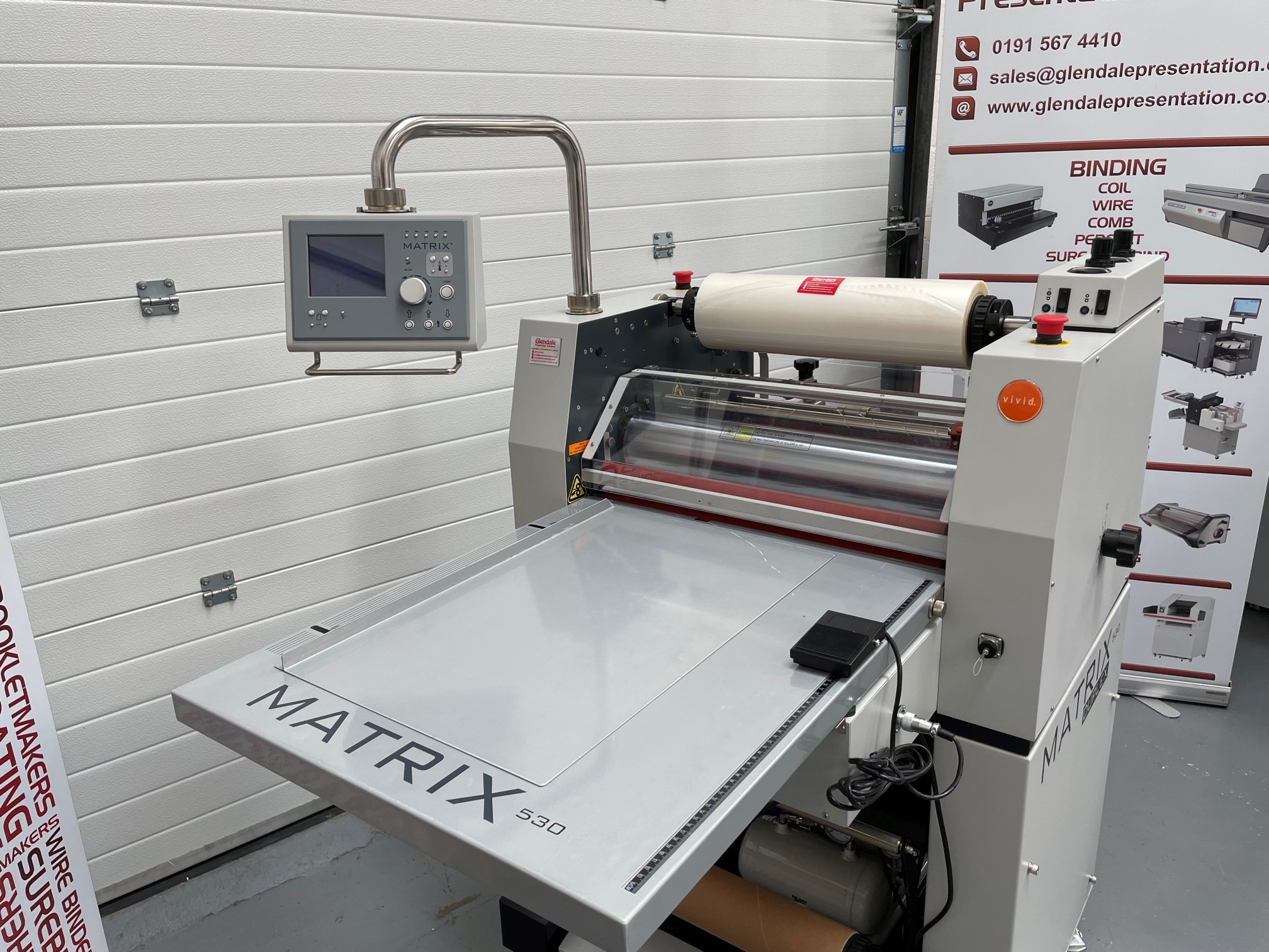 Matrix MX-530DP Duplex Laminator - Glendale Presentation Solutions