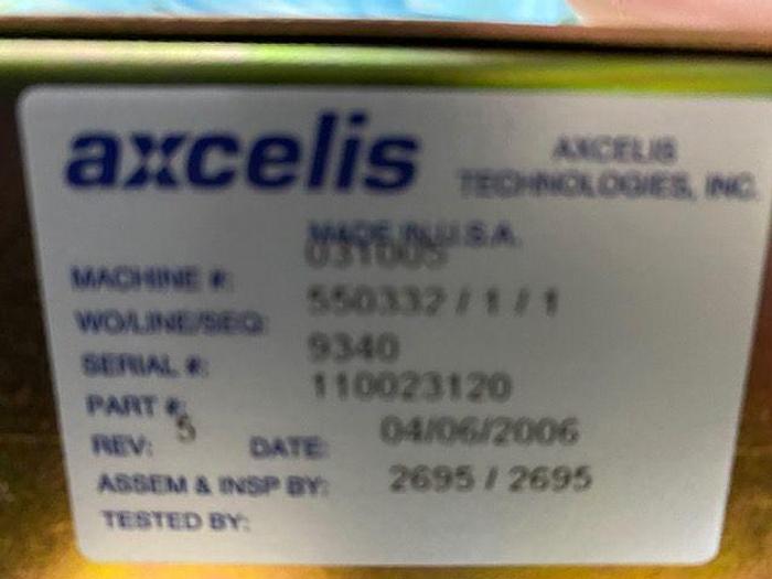 Used Axcelis Optima HD High Current Implanter Parts system for Sale...
