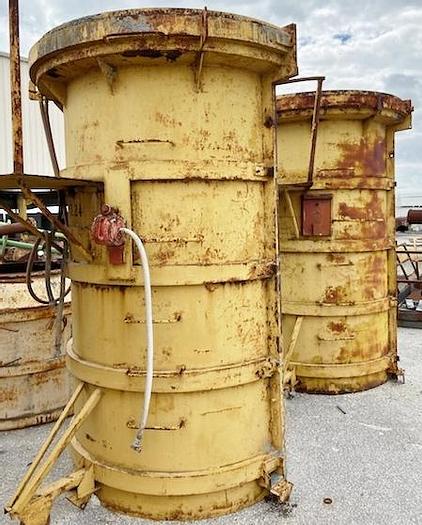 Used precast concrete manhole forms