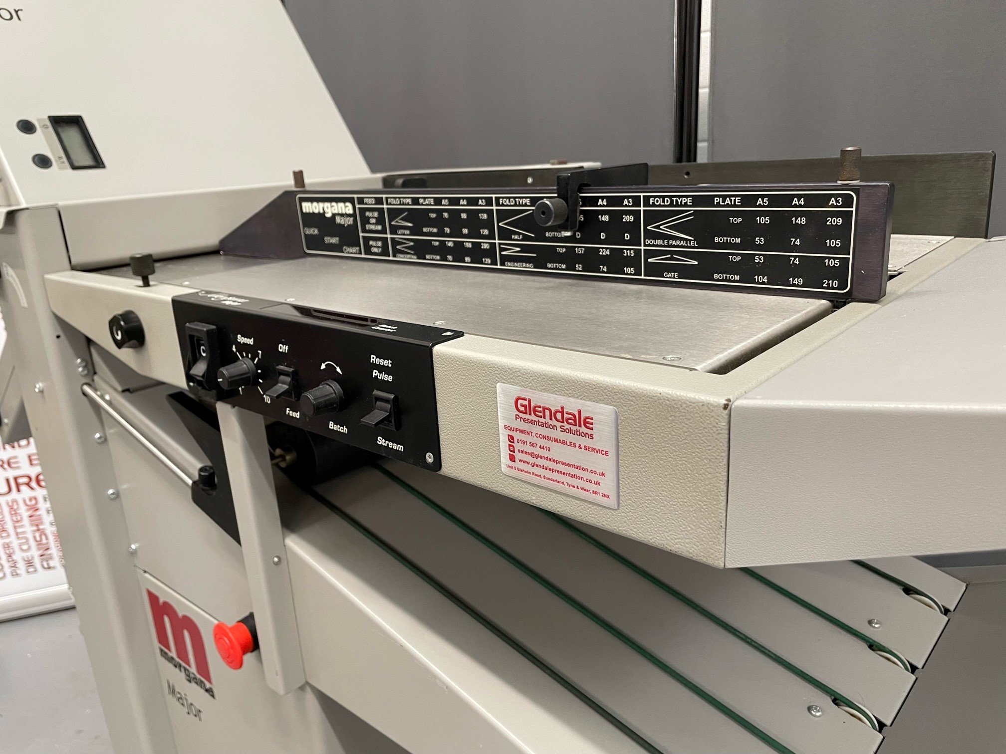 Morgana Major Paper Folder - Glendale Presentation Solutions