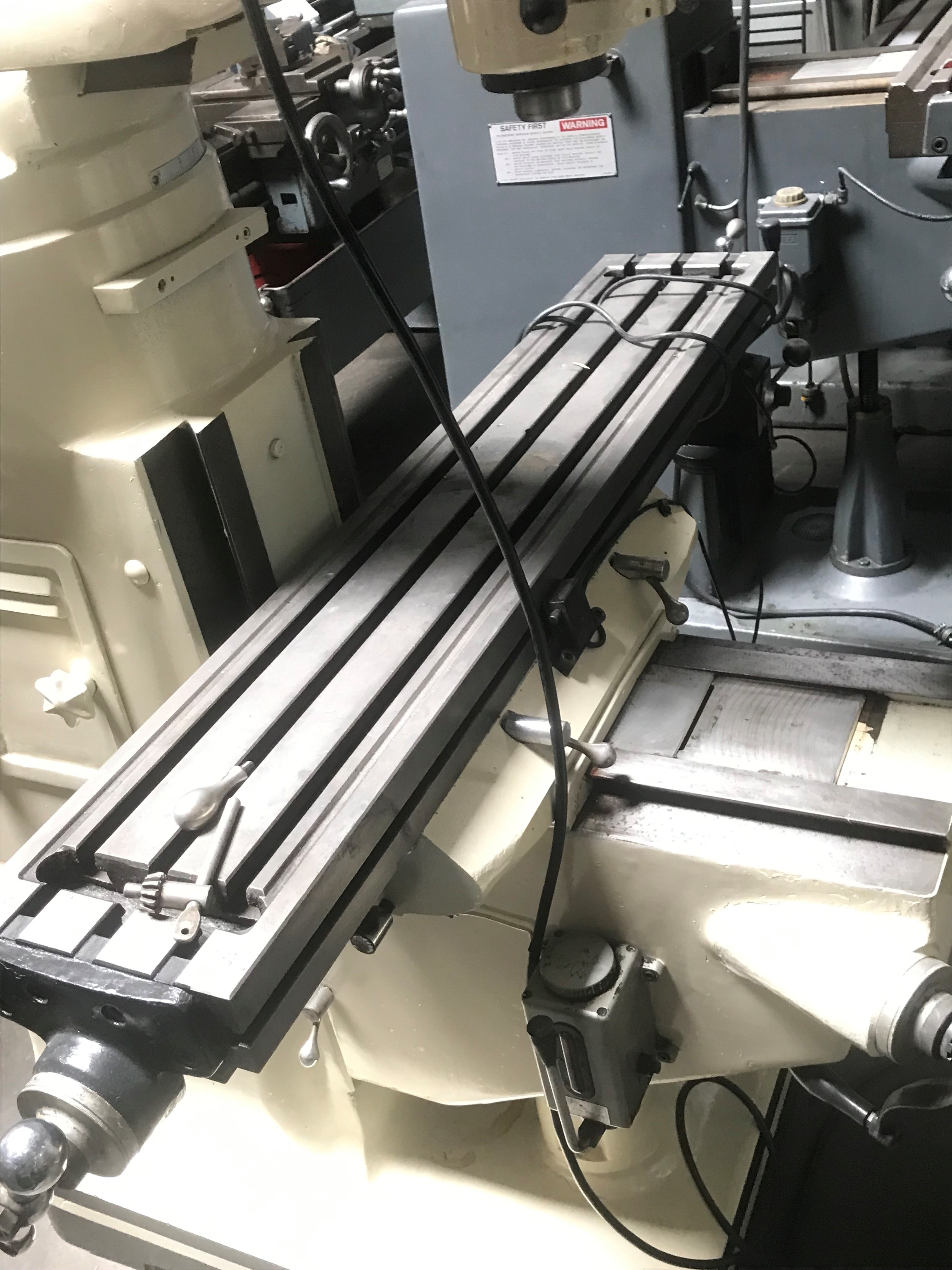 Used Sold Select 1VB-VS Vertical Mill 9" x 49" #6443 #1 at Wheeler ...