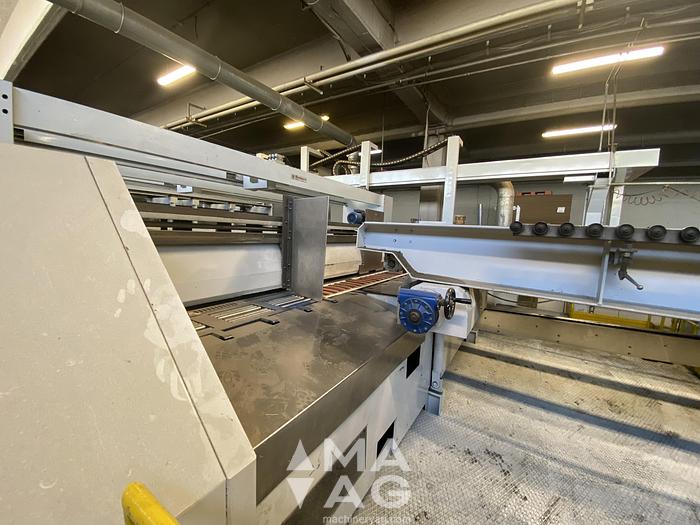 Used BENDAZZOLI Jumbo Printer-Slotter 2 color+Rapidex Stitcher for Sale ...