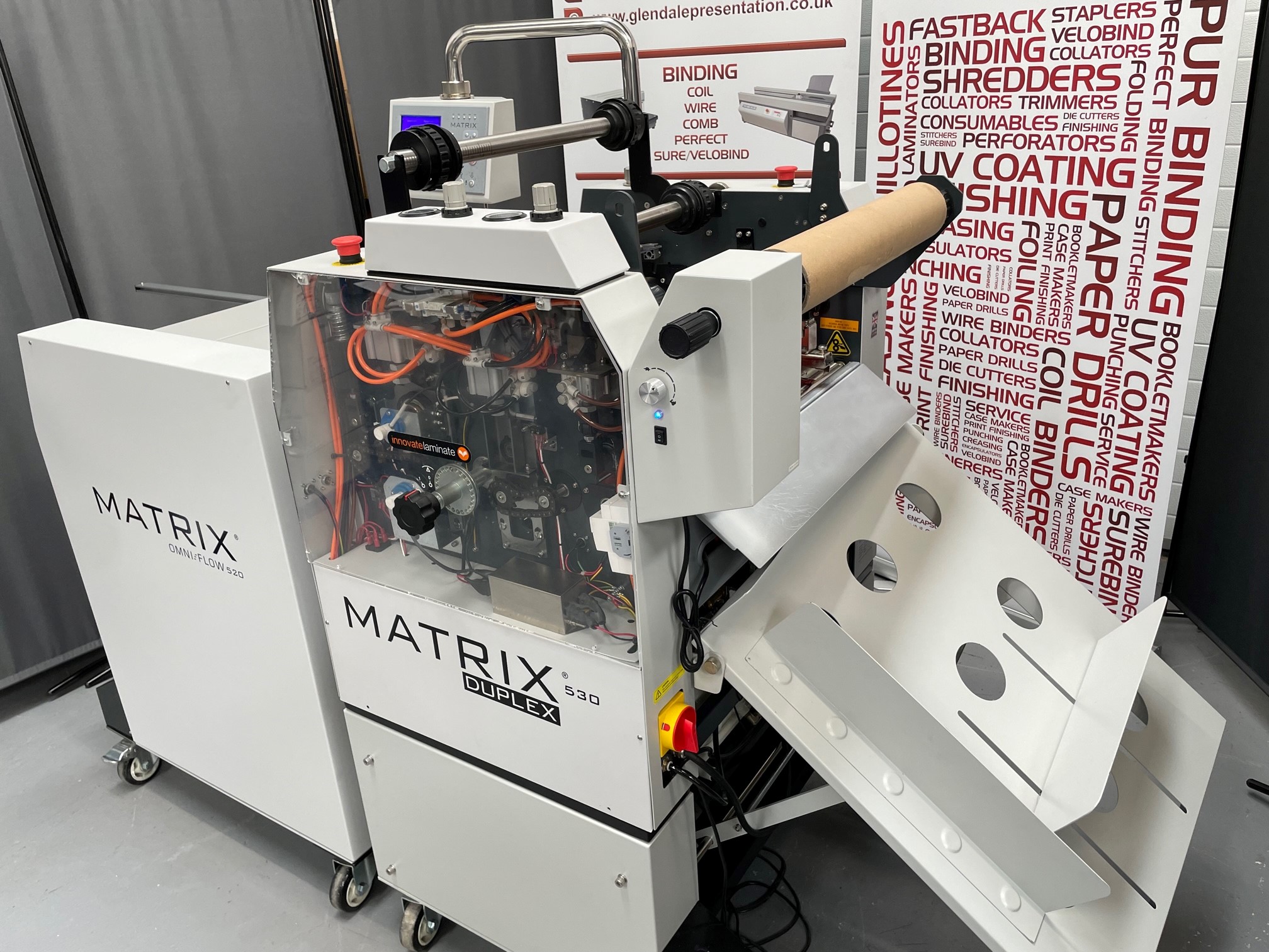 Matrix 530DP Laminator with Omni-Flow Feeder - Glendale Presentation ...