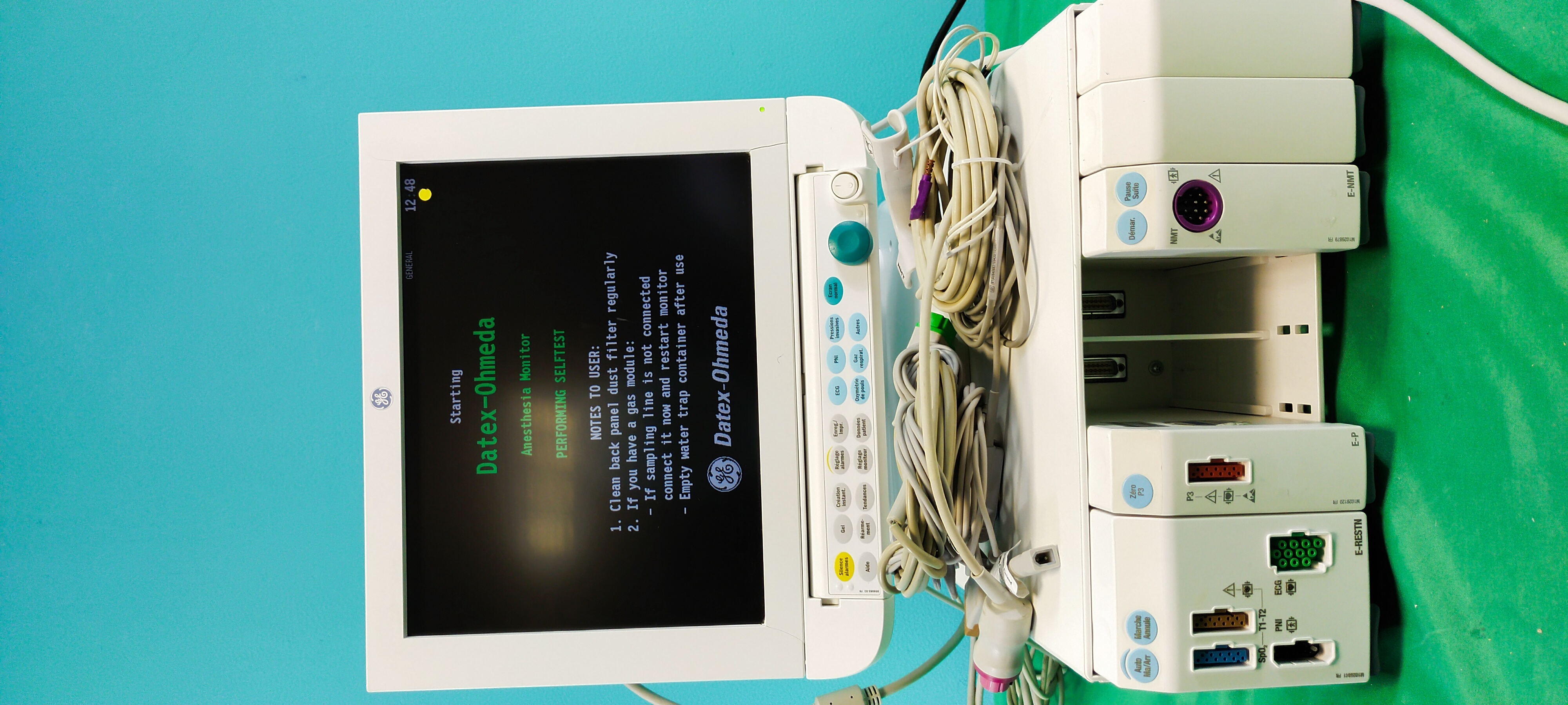 Gebraucht Sold GE ohmeda D-FPD15-00 Patientenmonitor mit Zubehör ...