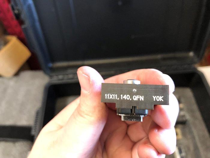 Used DELTA EDGE DE8000 TEST HANDLER KIT - Q-FPB - 140 MRQ 11x11x0.8...