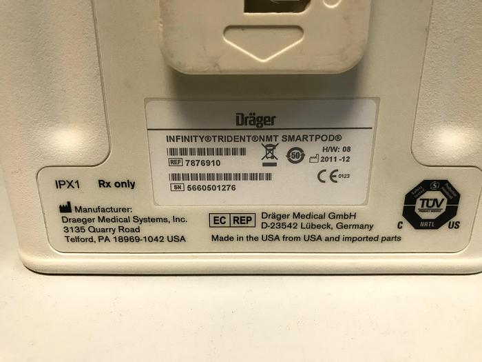 Gebraucht Dräger Infinity Trident NMT Smartpod Module, Multiparameter ...