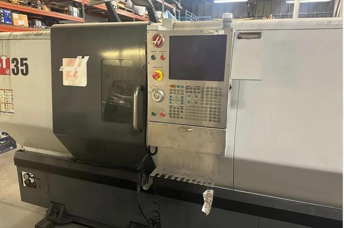 Used 2014 Haas ST-35, 15" Hydrualic Chuck, Remote Jog, Tool Eye, Chip ...