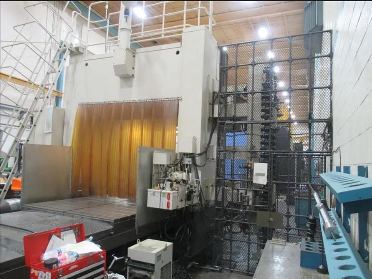 Used 1996 Mitsubishi M-VS25/20 Bridge Style CNC Mill with Head Changer ...