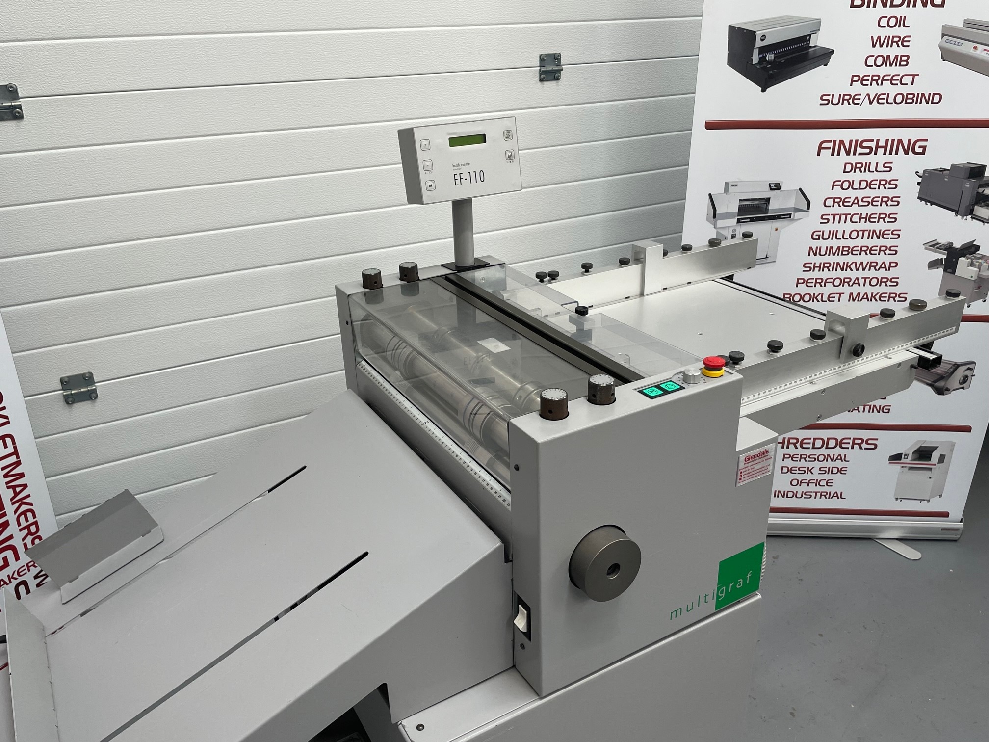 Multigraf DCM-45 Creaser Perforator - Glendale Presentation Solutions