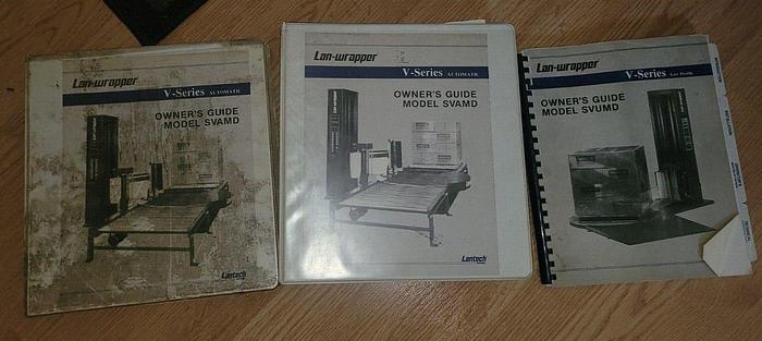 Used Lantech "V-Series" SVAMD Stretch Wrapping System Owner's Guide ...