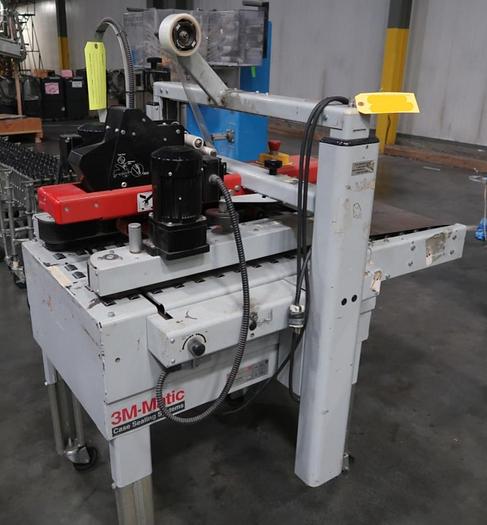 Used 3M-Matic 800-A Belt Driven Case Sealer Machine Accu-Glide 3 Taping ...