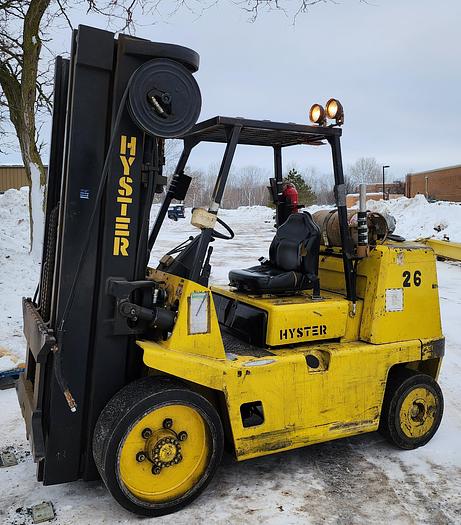 Used 1999 Hyster S155XL LP Propane Forklift 15,500 lb Capacity w/SS & 6 ...