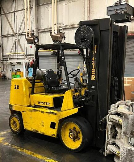 Used 1999 Hyster S155XL LP Propane Forklift 15,500 lb Capacity w/SS & 6 ...