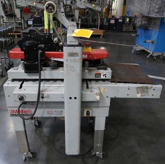 Used 3M-Matic 800-A Belt Driven Case Sealer Machine Accu-Glide 3 Taping ...