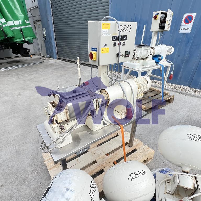 Gebraucht Labor-Doppel-Z-Kneter WERNER & PFLEIDERER - Type LUK-2,5-KS ...