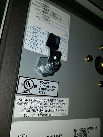 New BAC Eaton Adjustable Frequency Drive VFD 20HP 460V 3PH for Sale in ...
