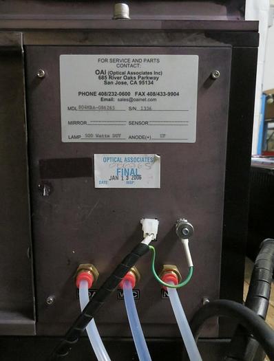 Used OAI Optical Associates 804MBA Front + Backside Mask Aligner (5...
