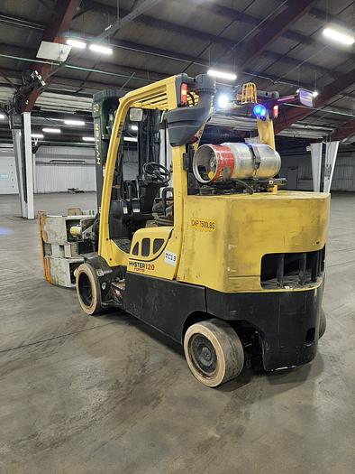 Used 2014 Hyster S120FTPRS – 12000 lb. Forklift with 72” Cascade Ro...