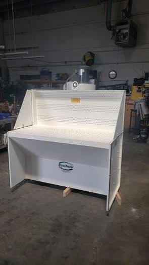 Used Dualdraw Down Draft Clean Air Stations (fume & particulate...