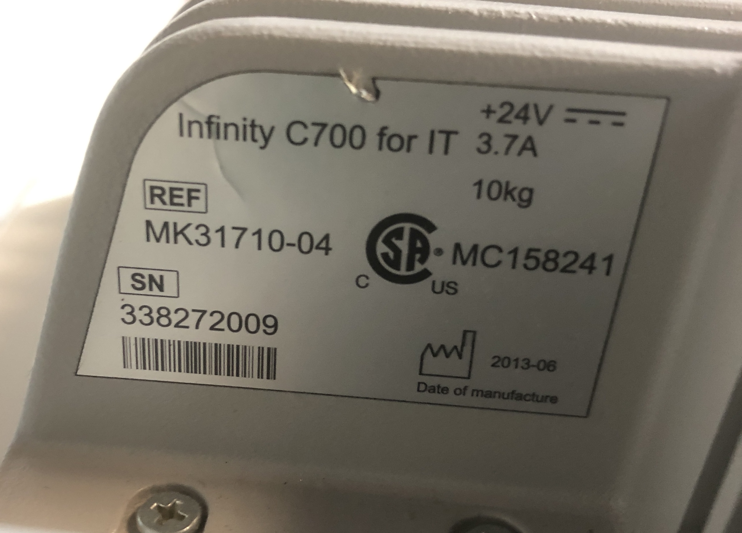 Gebraucht Sold Dräger Infinity C700 Patientenmonitor S/W VF8.4 at Ultra ...