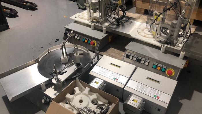 Used Sold Flexicon FF30 Tabletop Filling and Capping Machines at ...